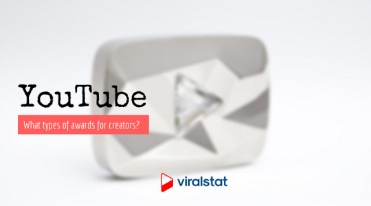 YouTube: What types of awards for creators? - ViralStat